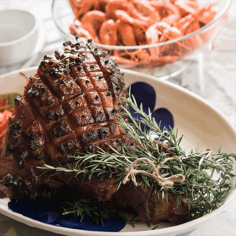 Rum, Orange and Mustard Glazed Ham – IGA Spanos - Supermarket QLD